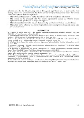 Software Defect Prediction Using Local and Global Analysis | PDF ...