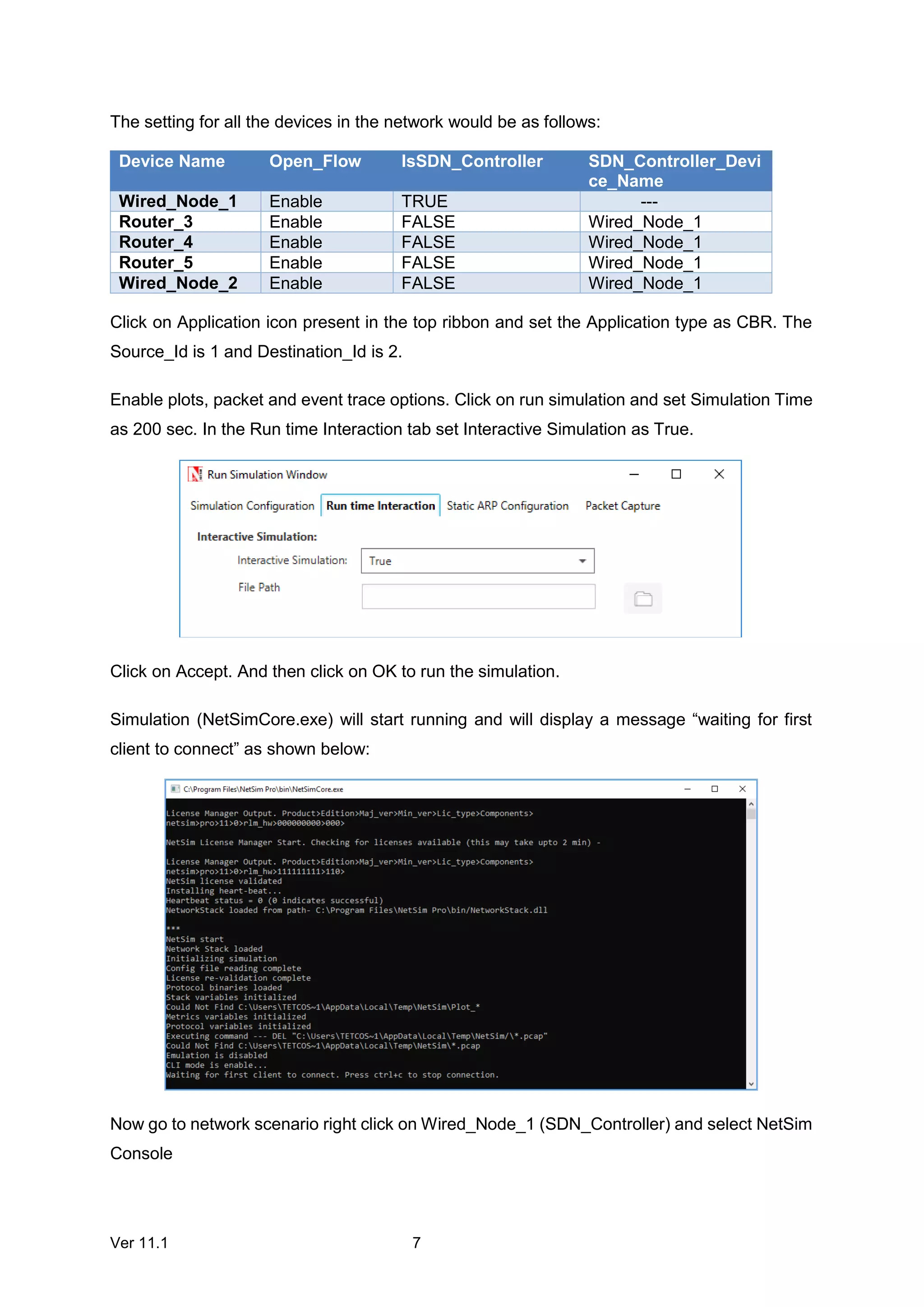 NetSim Technology Library - Software defined networks | PDF