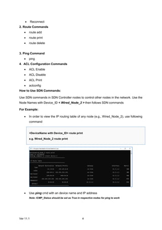 NetSim Technology Library - Software defined networks | PDF