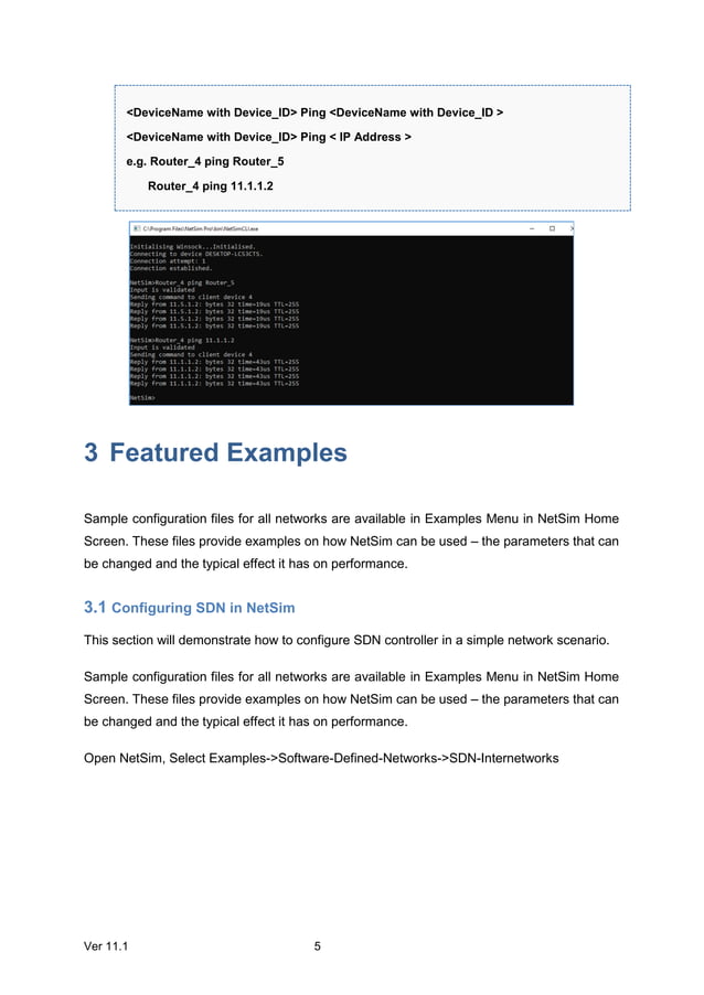 NetSim Technology Library - Software defined networks | PDF