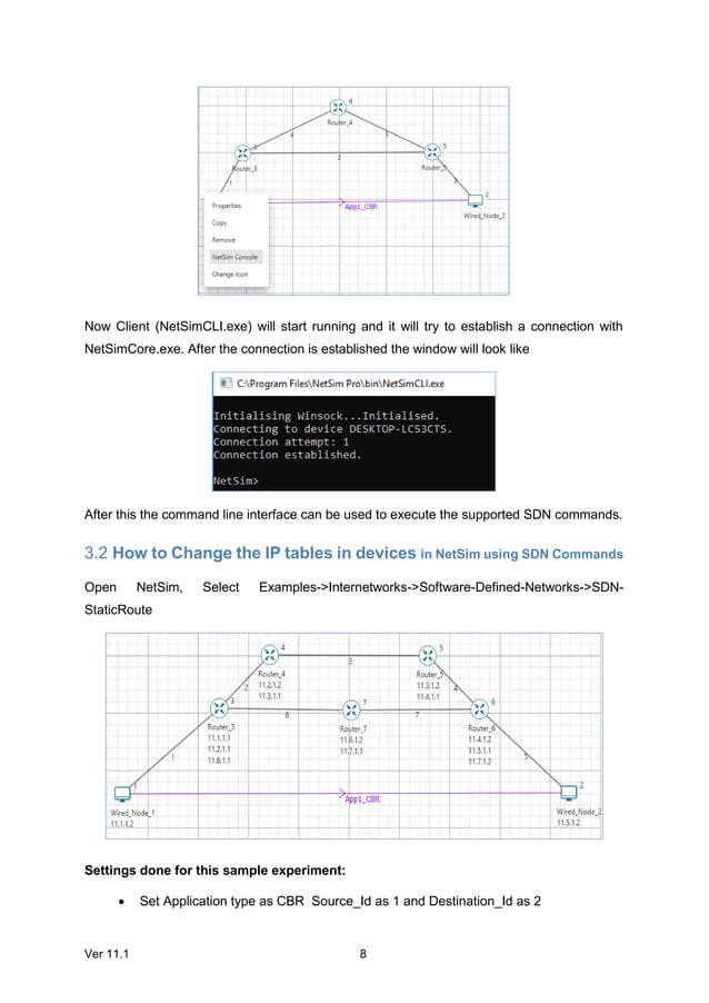 NetSim Technology Library - Software defined networks | PDF