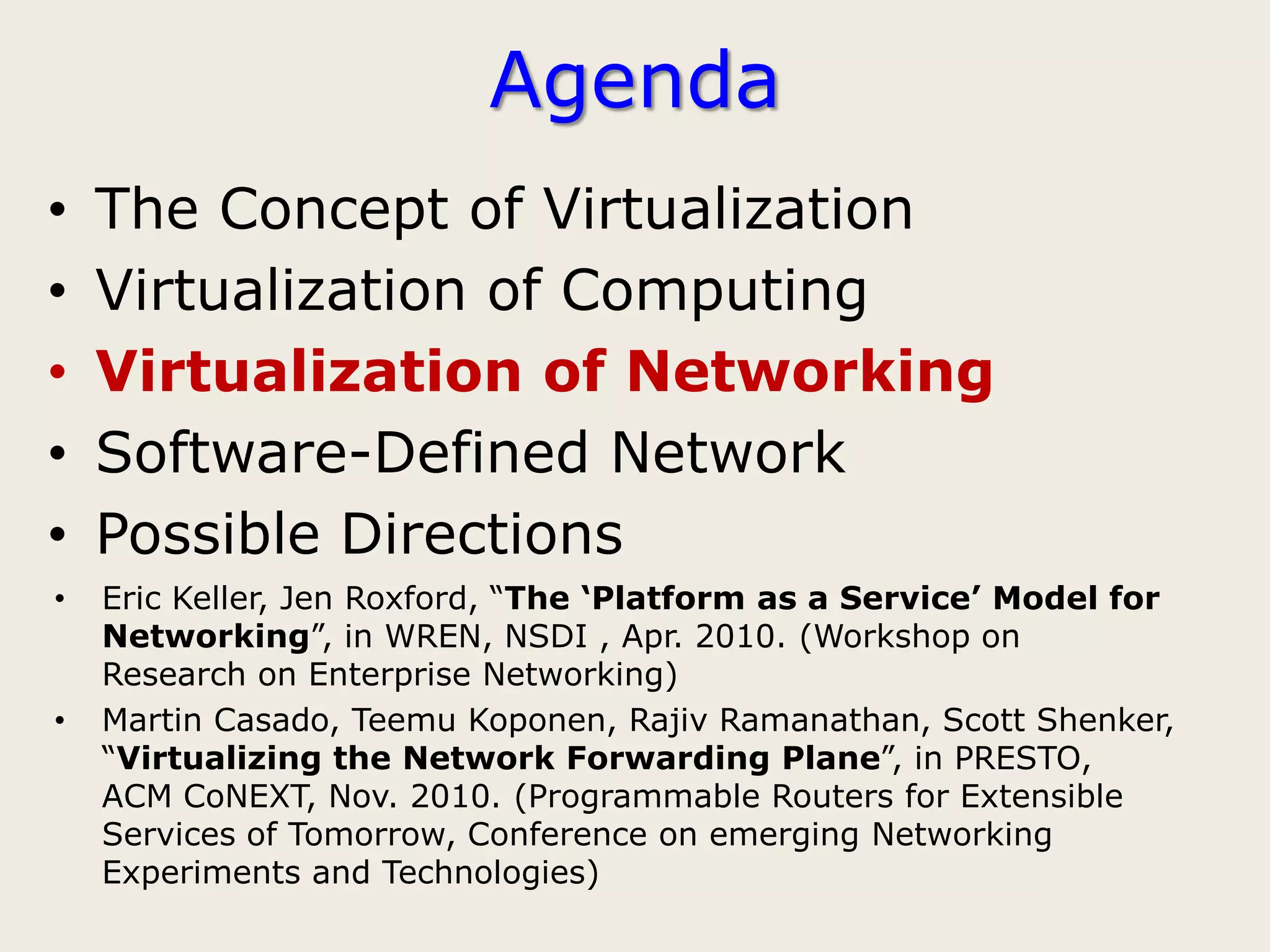 Software-Defined Networking SDN - A Brief Introduction | PPTX
