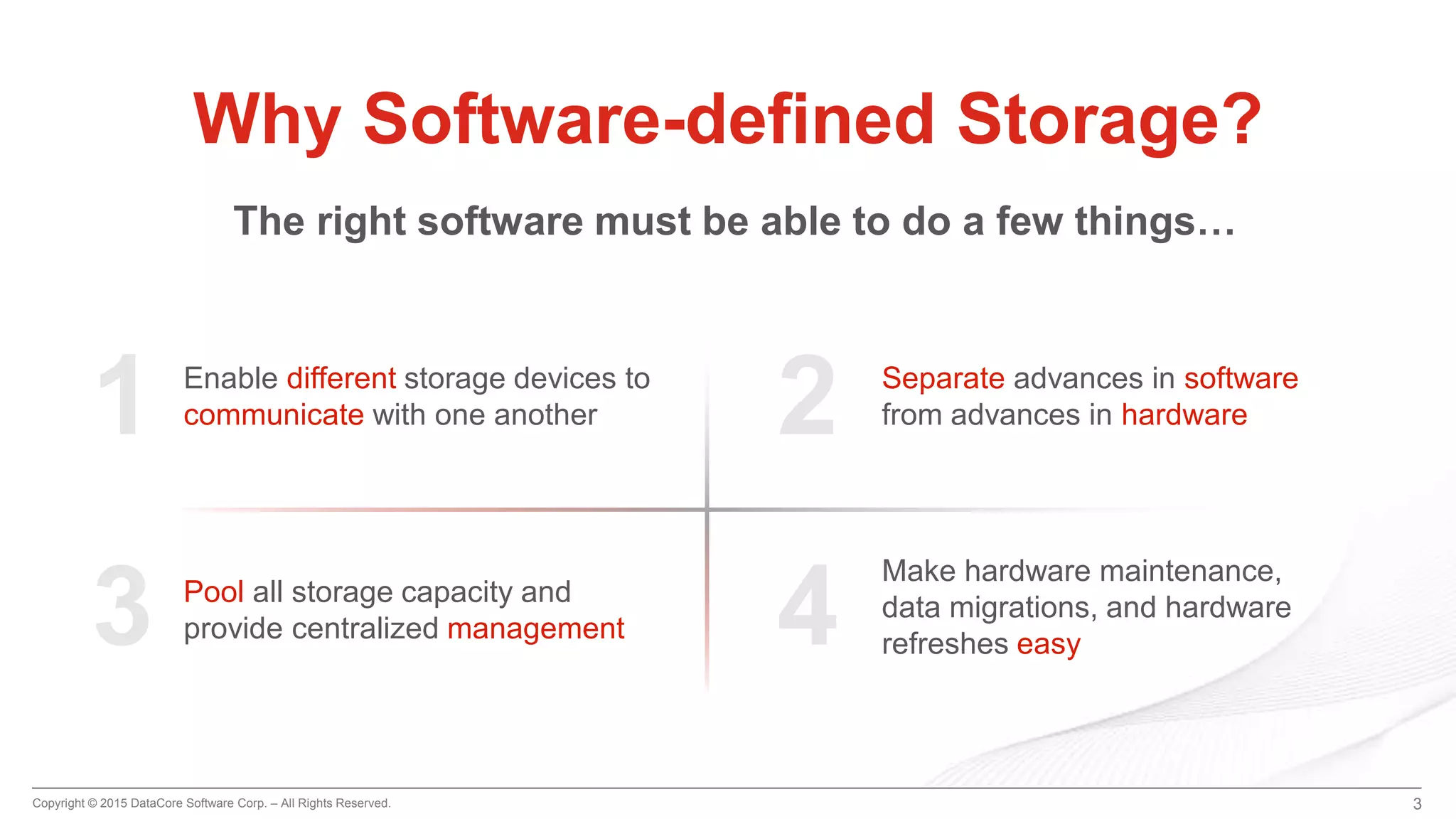 Software Defined Storage In Action | PPTX