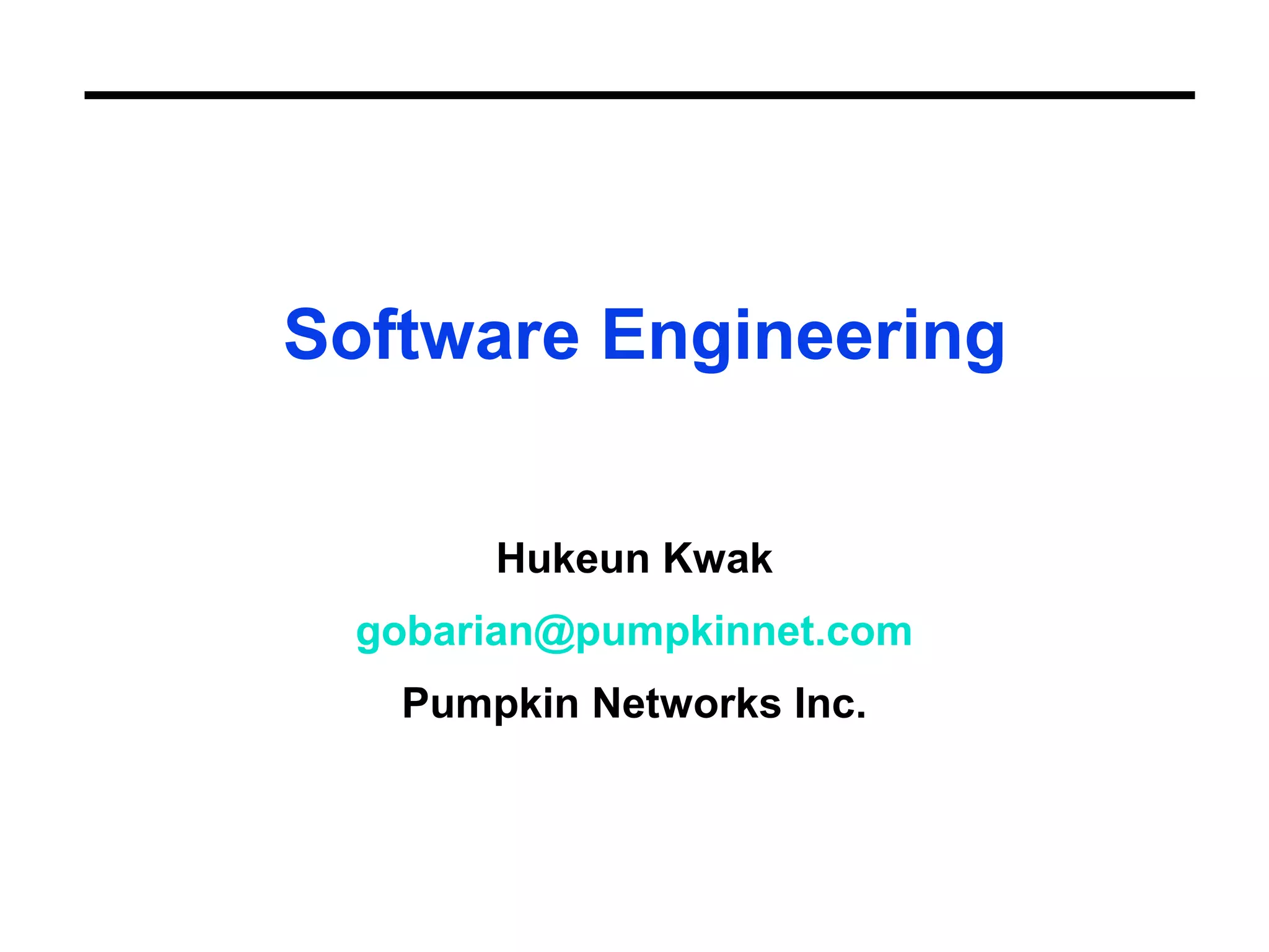 Software engineering | PPT
