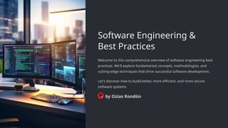 Software-Engineering-and-Best-Practices. | PPTX
