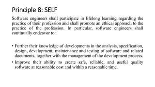 Software engineering-codes-of-ethics (1) | PPTX