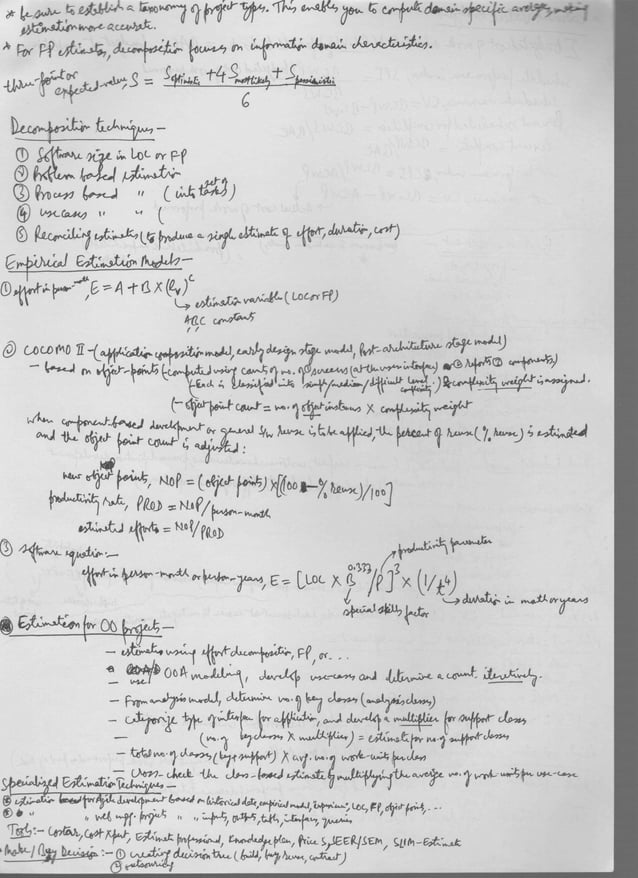 Software engineering-lecture notes | PDF