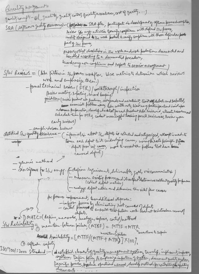 Software engineering-lecture notes | PDF