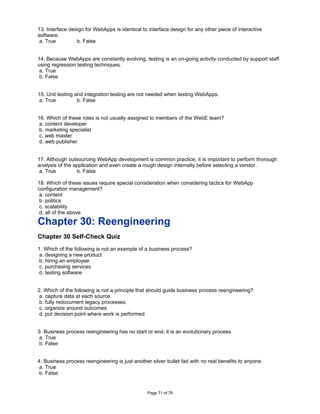Software engineering-quiz