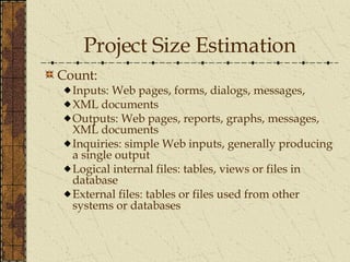 Software Estimation Part I | PPT