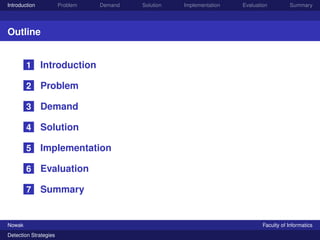 Detection Strategies Metrics-Based Rules for Detecting Design Flaws | PPT