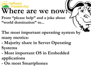 Software freedom-day | ODP | Operating Systems | Computer Software and ...