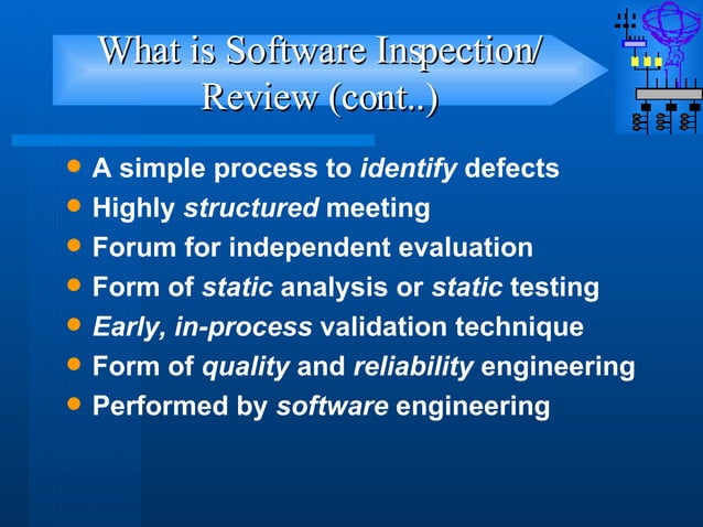 Software Inspection And Defect Management | PPT | Computer Software and ...