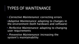 Software maintenance | PPTX