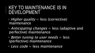 Software maintenance | PPTX