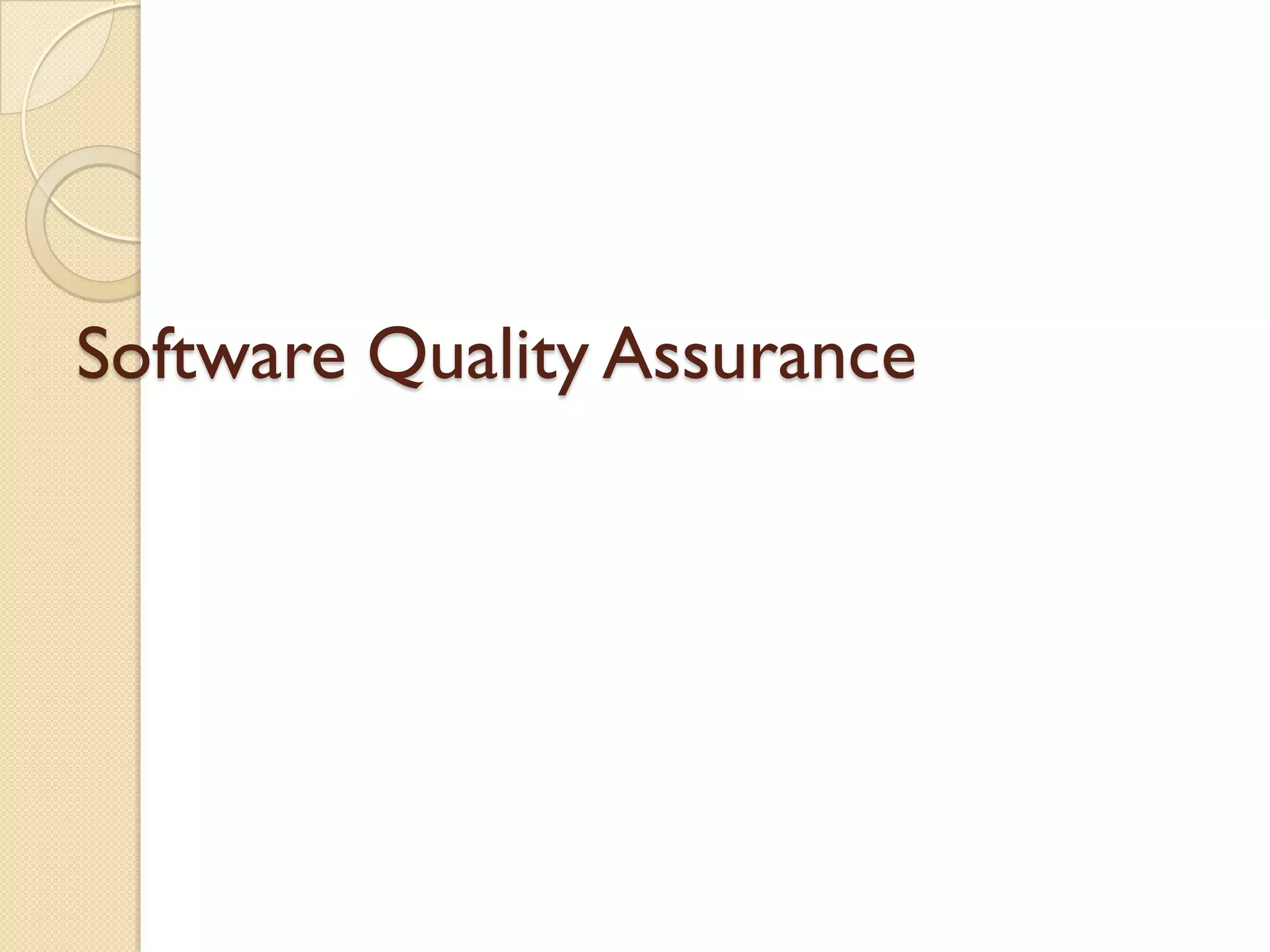 Software quality-assurance | PDF