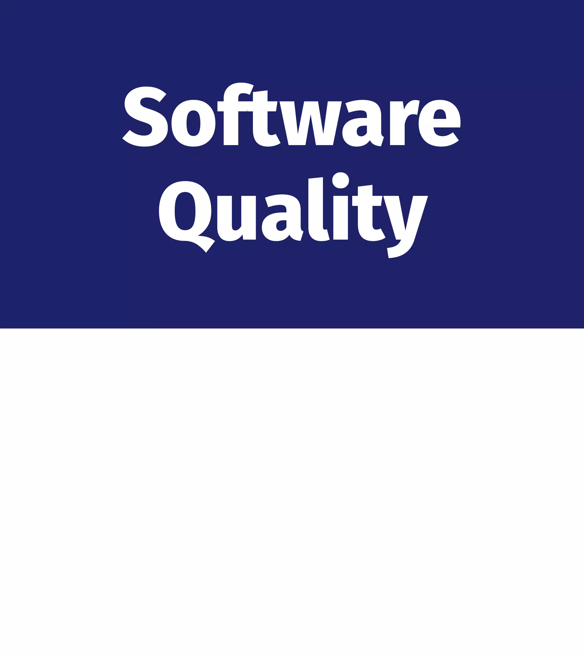 Software quality | PDF