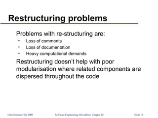 Software reengineering | PPT