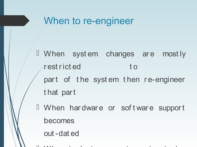 Software Re Engineering Forward And Reverse Engineering Ppt Programming Languages Computing