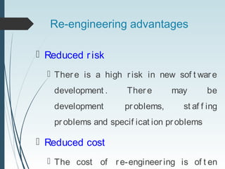 Software Re-engineering Forward & Reverse Engineering | PPT