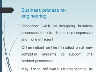Software Re-engineering Forward & Reverse Engineering | PPT | Programming Languages | Computing
