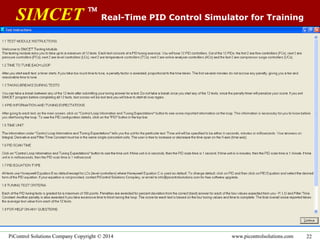 SIMCET: Real-time PID control simulator for training | PDF | Business ...