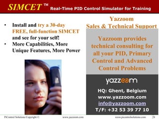SIMCET: Real-time PID control simulator for training | PDF | Business ...