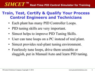 SIMCET: Real-time PID control simulator for training | PDF | Business | Business and Finance