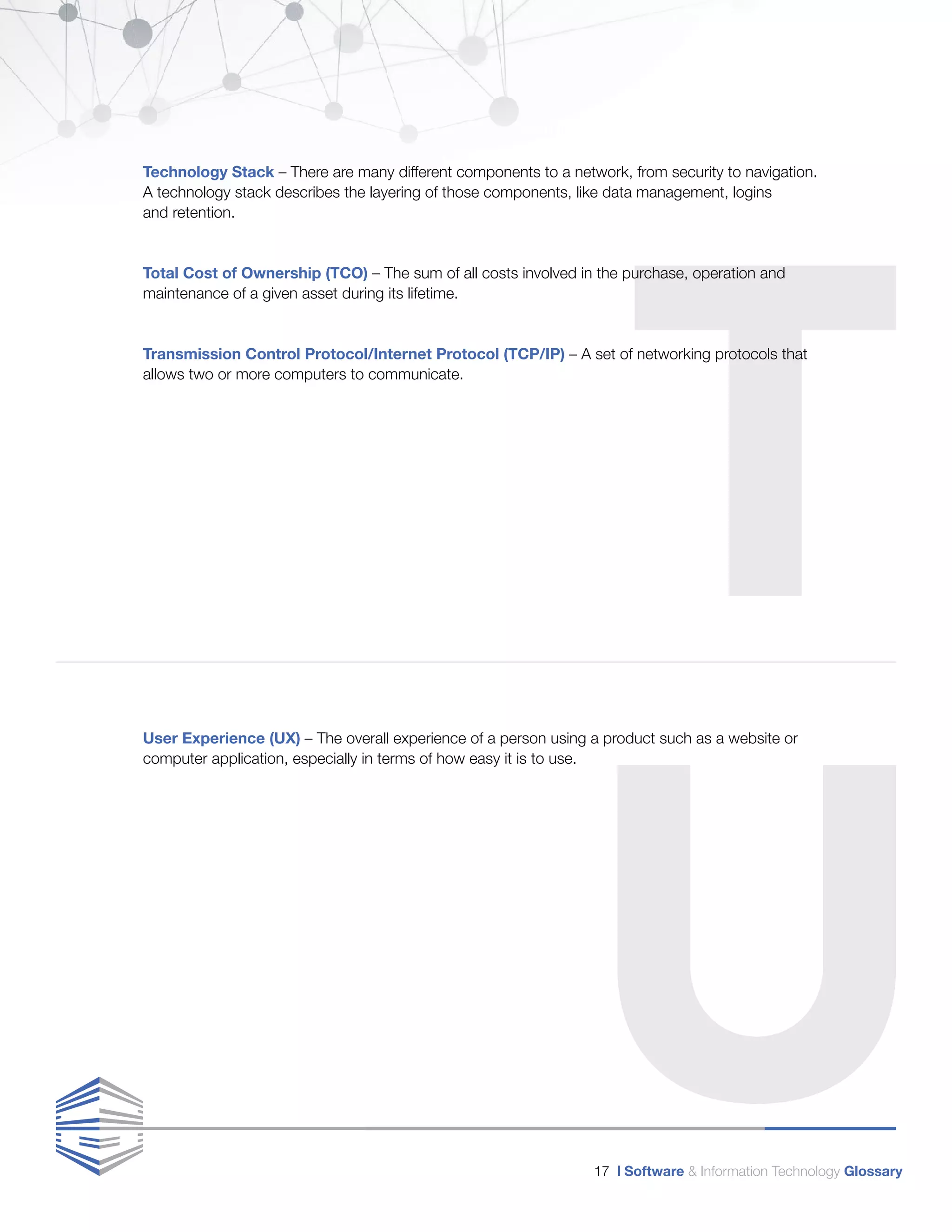 Software and Information Technology Glossary of Terms | PDF