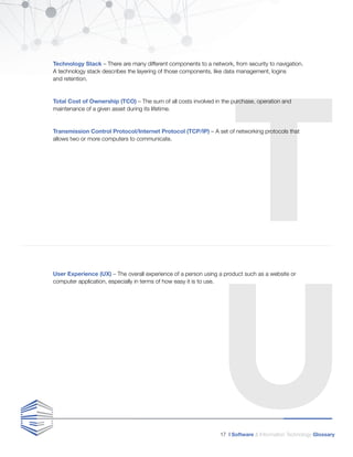 Software and Information Technology Glossary of Terms | PDF