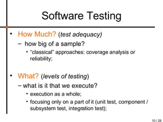 Software Testing | PPT