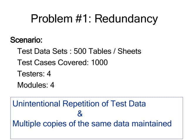 Software Testing Application And Script Independent Automation Framework The Need For Data