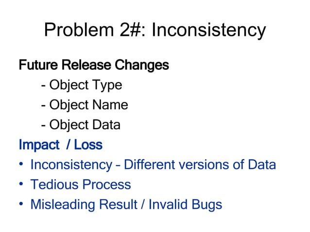 Software Testing Application And Script Independent Automation Framework The Need For Data