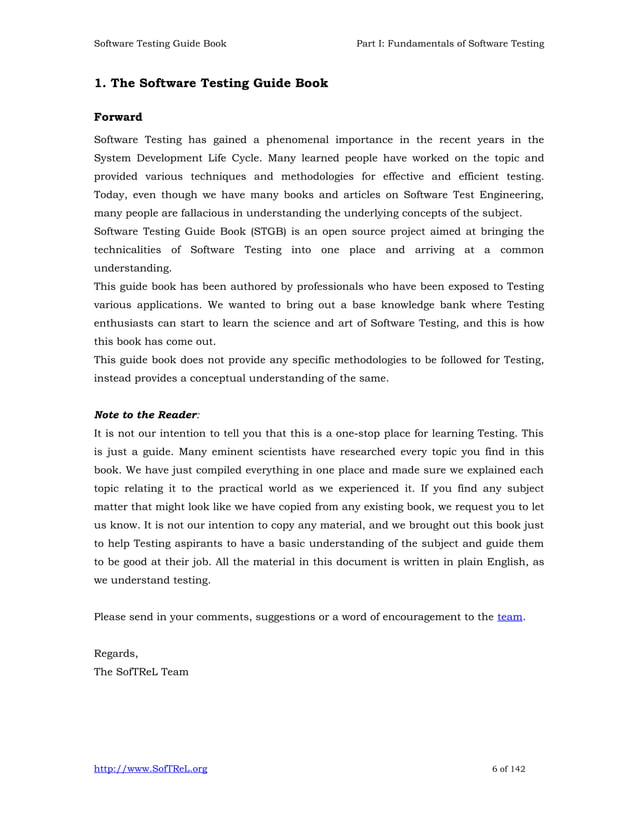 Software Testing Guide | PDF