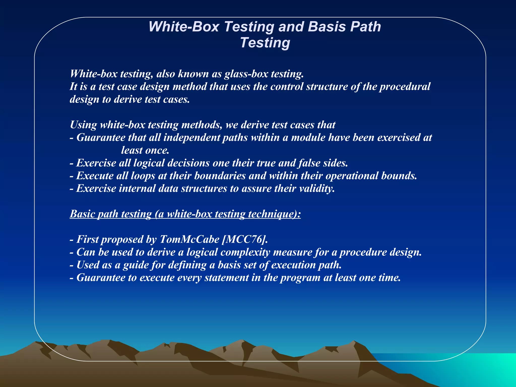 Software Testing Techniques | PPT