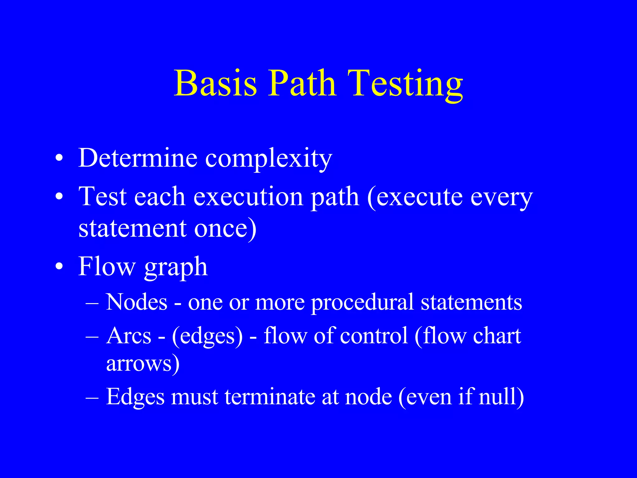 Software Testing Techniques Ppt