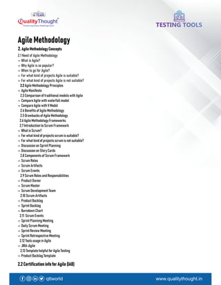 Testing Tools Training Institute In Hyderabad | PDF