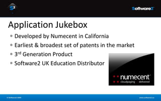 Software2 application jukebox eduserv event 21-3-12 | PPT