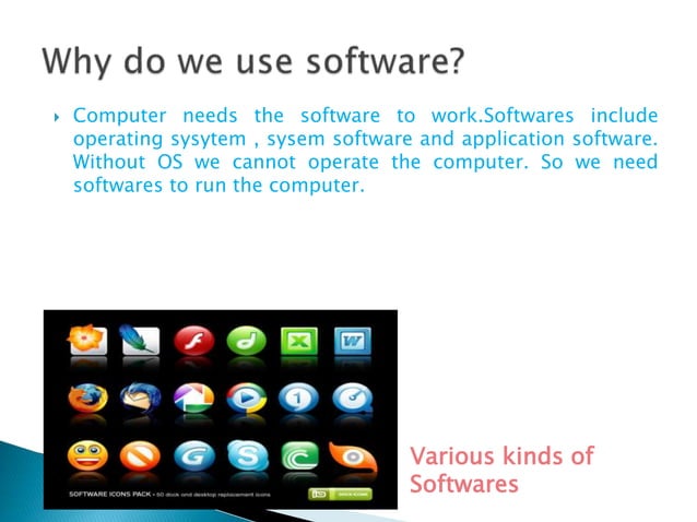 Software (4).ppt | Operating Systems | Computer Software and Applications