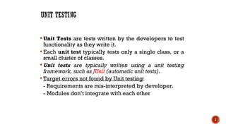 Software testing mtech project in jalandhar | PPT