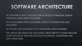 Software Architecture | PPT