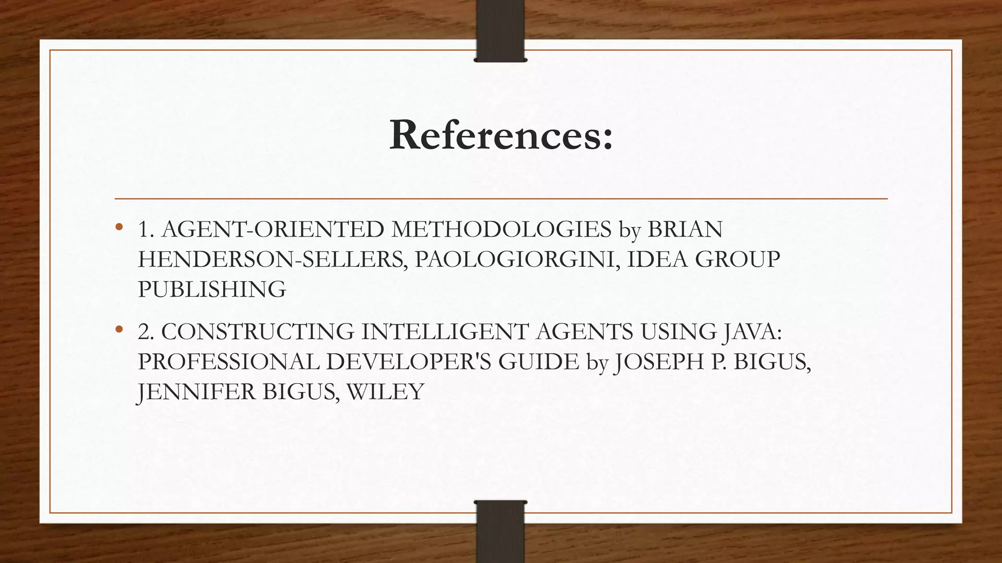 Software agents | PPTX