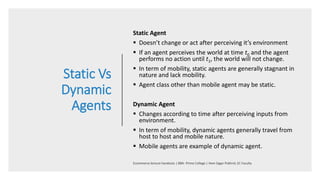 Software Agents & Their Taxonomy | Ecommerce BBA Handout | PDF