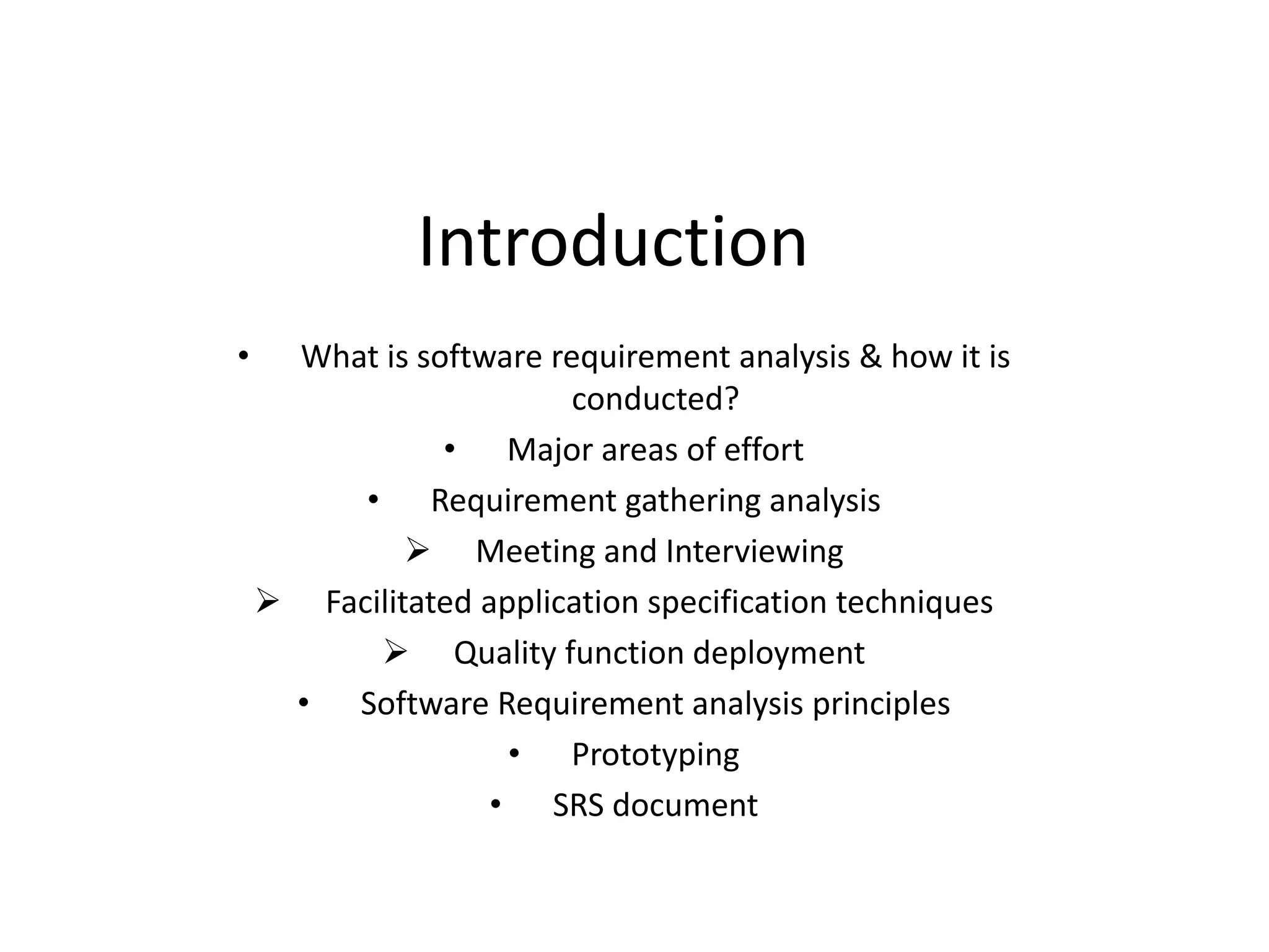 Software analysis and it's principles | PPTX