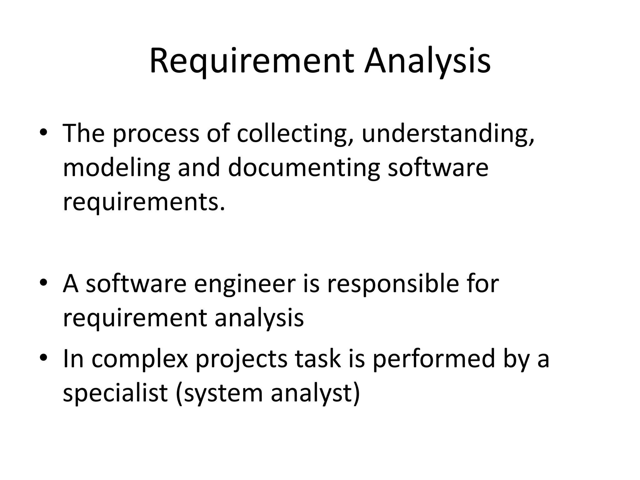 Software analysis and it's principles | PPTX