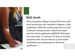 Software and Application Programmer 261399 Required Skill Level.pptx ...