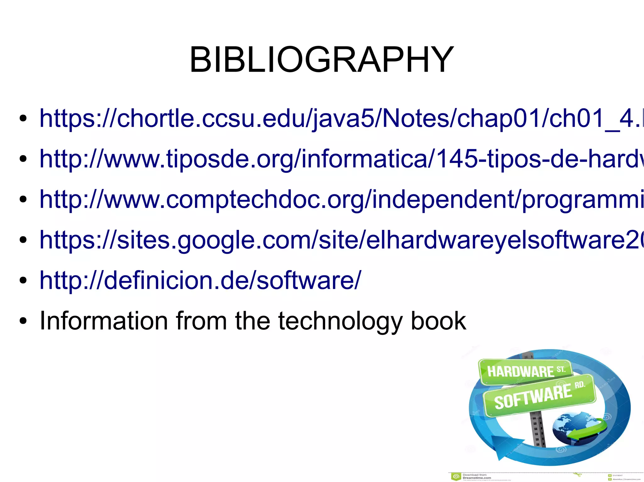 Software and hardware | PDF