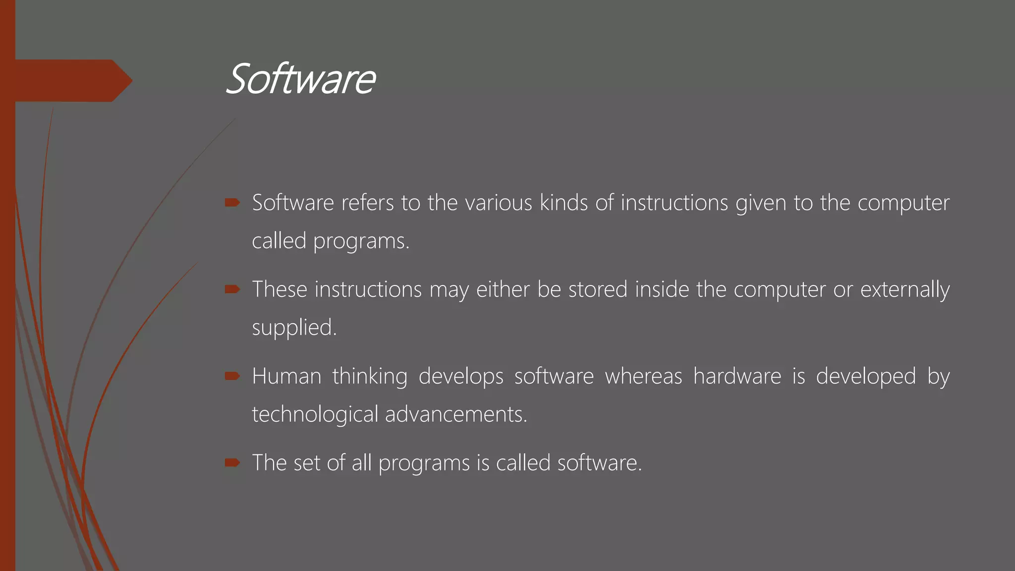 General computer - Software and hardware | PPT