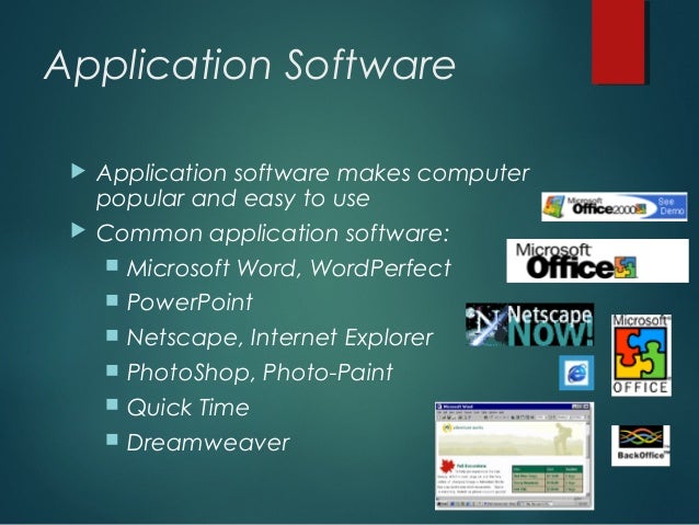Software and hardware presentation