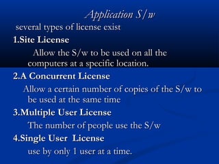 Software and its types | PPT